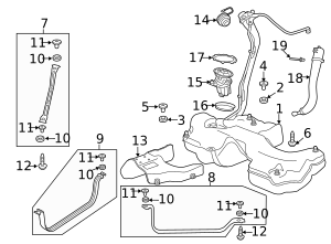 2023-2024 Audi Fuel Cap 5WA-201-550-BD | European OEM Parts Direct
