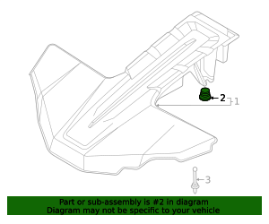 Hyundai - 29244-2E000 - Engine Cover Insulator - 2011-2025 Hyundai ...
