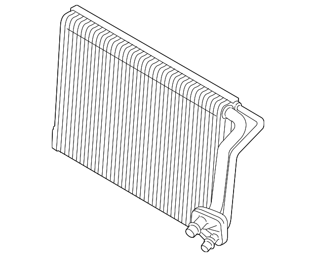 64116975553 - 2012-2021 BMW Evaporator Core (64-11-6-975-553) | BMW of ...