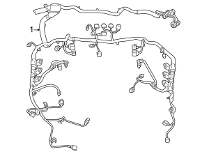 4L0-971-610-DD - Engine Harness 2015 Audi Q7 | Audi OEM Parts