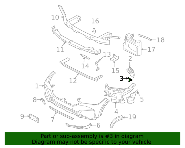 Genuine BMW 51-11-7-478-845 | Bumper Bracket | FREE Shipping on Most ...