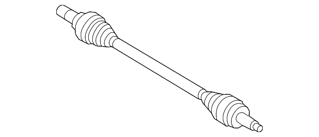 Genuine OEM Axle Assembly Part# 49600-J6200 Fits 2020-2022 Genesis G90 ...