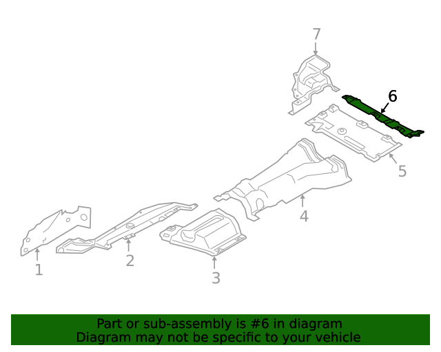 Genuine BMW 51-48-7-407-764 | Heat Shield | FREE Shipping on Most ...