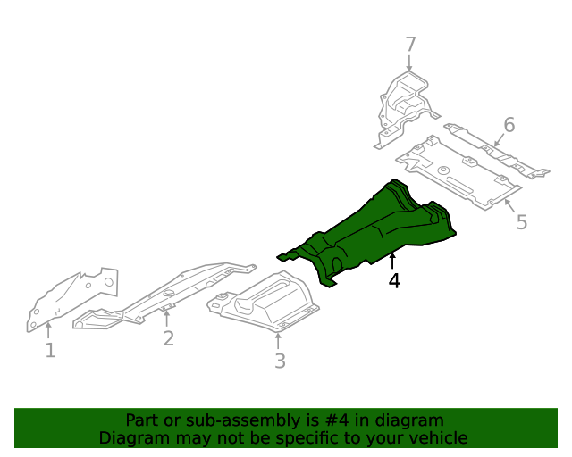 51-48-7-394-748 - Fuel Tank Shield 2018-2024 BMW | AutoNationParts.com