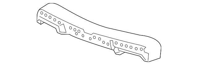 2015-2020 Chevrolet Colorado Front Lower Bumper Fascia Energy Absorber ...