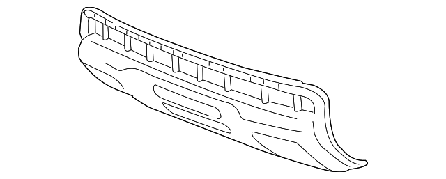 2015-2020 Chevrolet Colorado Front Bumper Fascia Skid Plate 22891697 ...