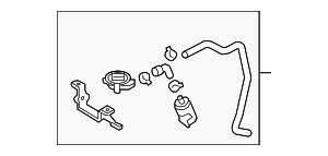 2017-2021 Audi Q7 Evaporative Emissions System Leak Detection Assembly ...