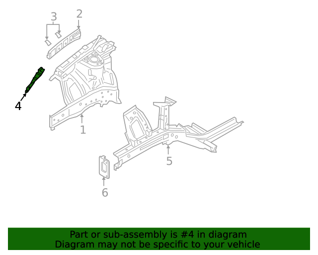 2019-2022 Hyundai Front Reinforced 64577-J3000 | OEM Parts Online