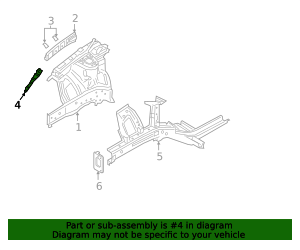 2019-2022 Hyundai Front Reinforced 64577-J3000 | OEM Parts Online