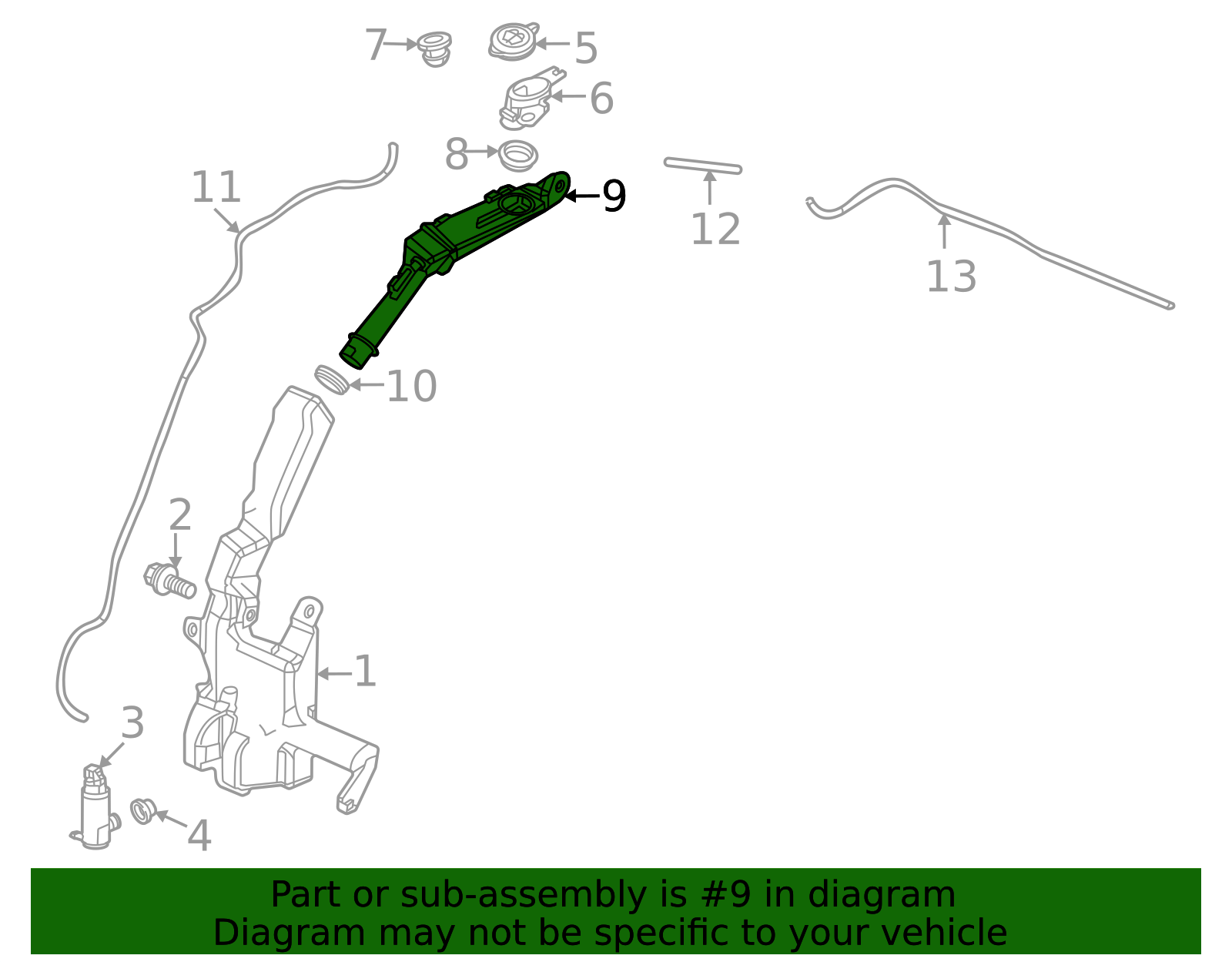 76813-T20-A01 - 2022-2025 Honda Civic - Filler Neck | Genuine Honda Parts