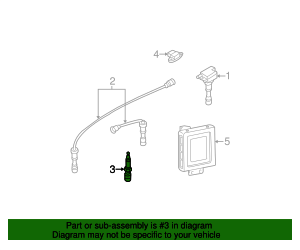 1999-2005 Hyundai Spark Plug 18818-11051 | OEM Parts Online