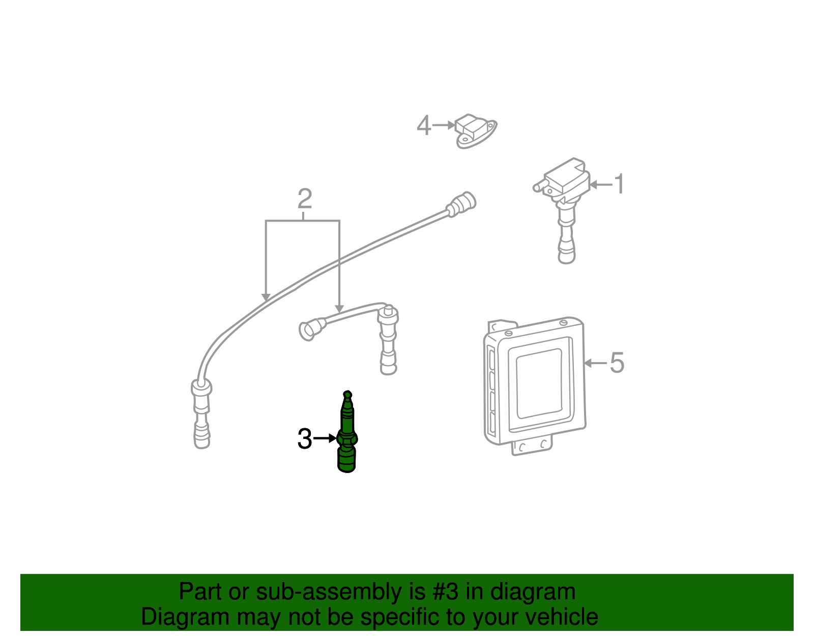 18818-11051 - Spark Plug - 1999-2005 Hyundai | World OEM Parts Hyundai