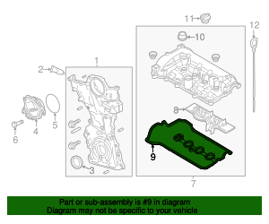 2014-2024 Mazda Gasket PY01-10-235 | OEM Parts Online