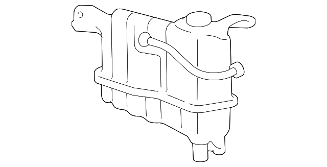 2003-2008 Ford Expansion Tank 5L3Z-8A080-AA | QuirkParts