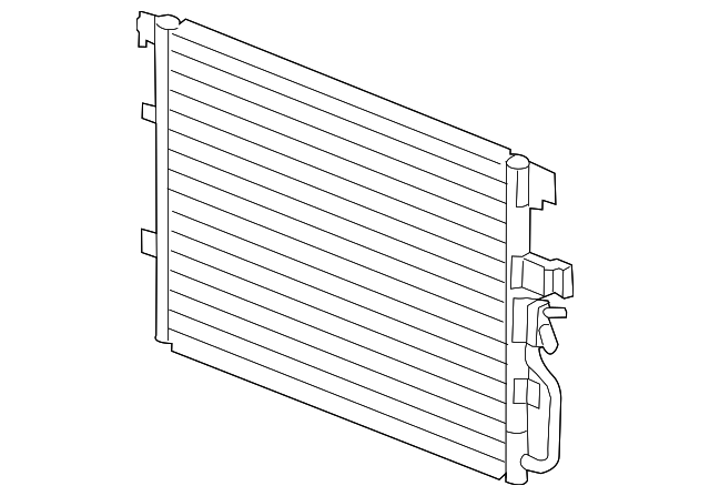 2005 Chevrolet Equinox Condenser Asm A/C 15232871 | TascaParts.com