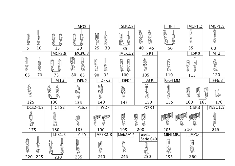 000-982-96-10-64 - Line Connector 1960-2026 Mercedes-Benz | Mercedes ...