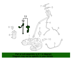166-470-04-90 - Fuel Sender Unit 2012-2019 Mercedes-Benz | Mercedes ...