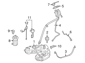 166-470-17-94 - Fuel Pump Assembly 2012-2019 Mercedes-Benz | Mercedes ...