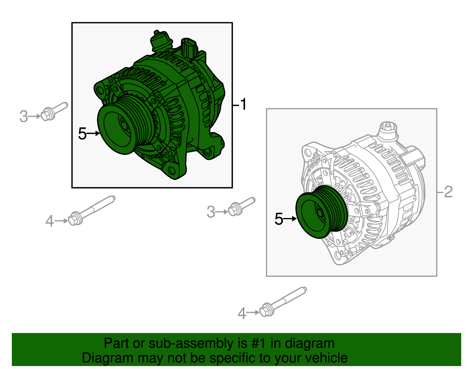 GL-8826 - Motorcraft™ Alternator 2011-2022 Ford | Ford OEM Parts Direct