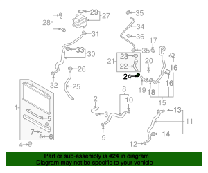 2007-2015 Mazda CX-9 Tube Clamp CY01-15-536B | OEM Parts Online
