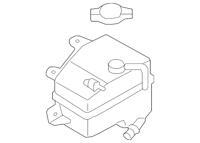 2007-2015 Mazda CX-9 | Expansion Tank | CY01-15-350A | OEM Vehicle Parts