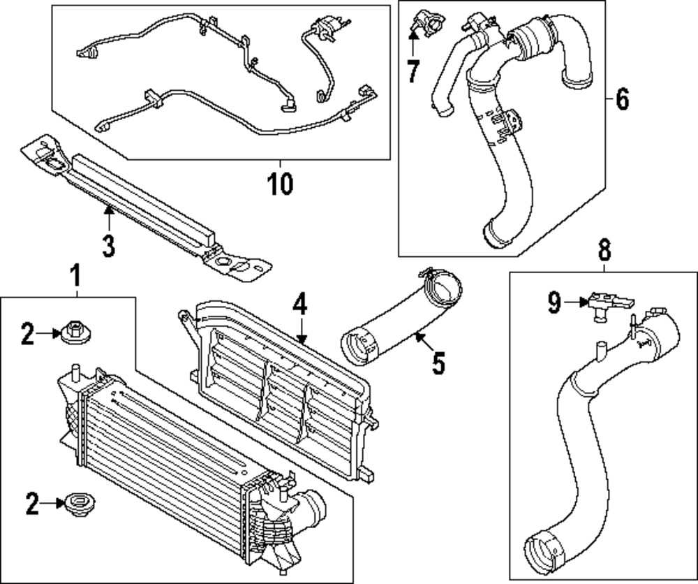 2022-2024 Ford 2022-2024 Ford - Air Guide MB3Z-8146-B | My Ford Part