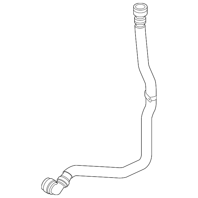 222-501-70-01 - Coolant Hose 2018-2021 Mercedes-Benz S 63 AMG ...