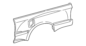 65817-04080 - Outer Panel - 2001-2004 Toyota Tacoma | OEM Genuine ...
