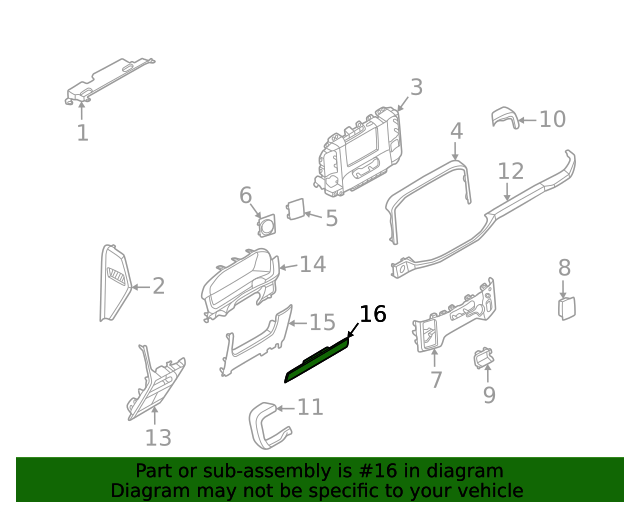 Cover Assembly ml3z1504459an | TascaParts.com