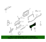 2021 Ford F-150 Lower Trim ML3Z-15042C74-CA | TascaParts.com