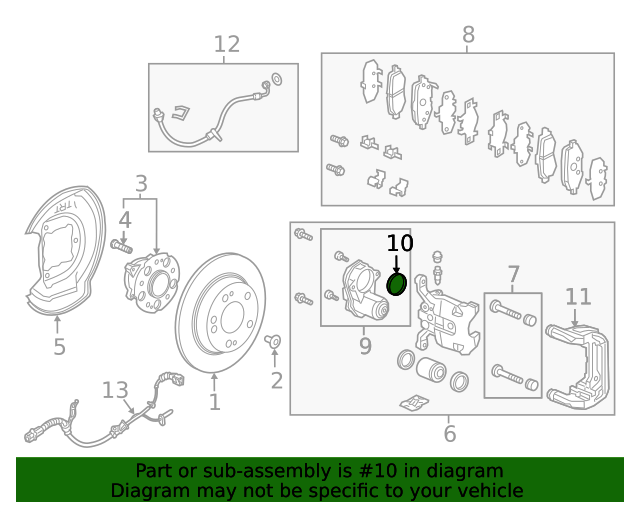 43012-TY2-A00 - Seal Set Actuator - 2019 2020 Honda Clarity | Genuine ...