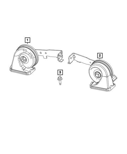 Horns for 2023 Dodge Charger | Mopar Estores