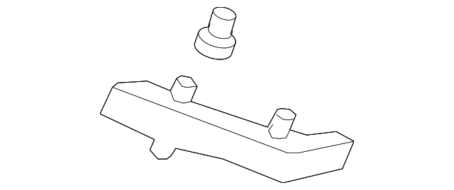 Genuine OEM Side Retainer Part# 86514-C2000 Fits 2015-2017 Hyundai ...