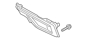 Genuine OEM Fog Lamp Bezel Part# 86521-C1210-PCR Fits 2015-2017 Hyundai ...