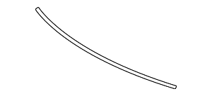 2015-2017 Hyundai Sonata Upper Molding 86362-C2000 | OEM Hyundai Parts