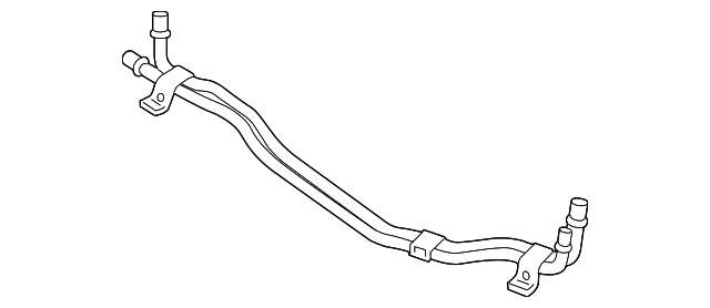 BB5Z-8A519-H - Outlet Tube 2013-2019 Ford Police Interceptor Utility ...