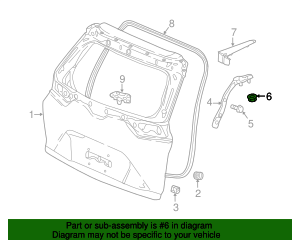 90361-SR3-000 - Nut, Flange (8MM) 1992-2021 Honda | Honda Parts Online