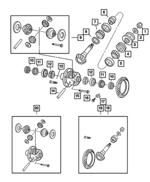 2003-2018 Mopar Drive Pinion Seal 5086697AB | Wholesale MOPAR