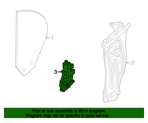 67627046034 - 2009-2016 BMW Z4 Window Motor (67-62-7-046-034) | BMW of ...