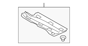 5QF-825-201-G - Under-Body Shield 2018-2024 Volkswagen Tiguan | Piazza ...