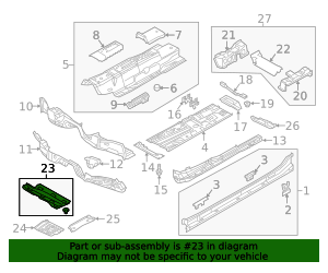 2018-2024 Volkswagen Tiguan Under-Body Shield 5QF-825-202-C | VW Direct ...