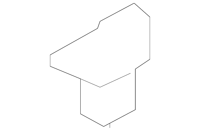 2020-2021 Cadillac XT6 Black Rear Bumper Valance Panel 84612686 ...