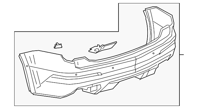 2020-2025 Cadillac XT6 Fascia 87850363 GM | GMPartsDirect.com