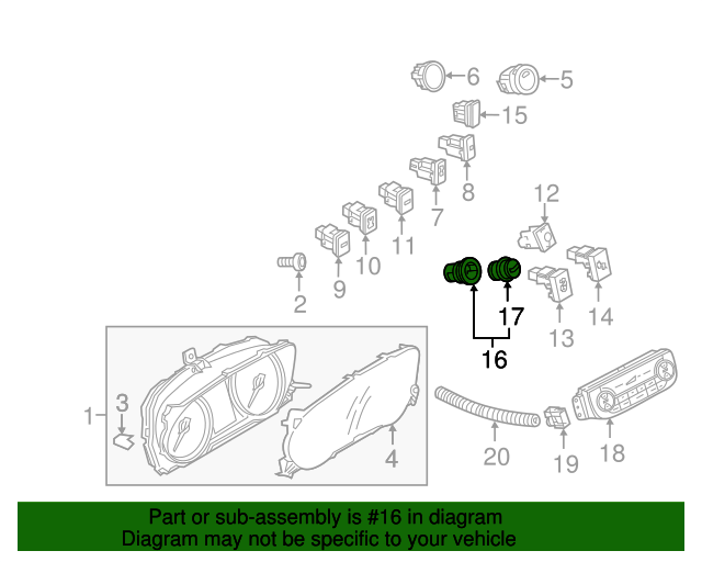 8773A017 Power Outlet 2011-2024 Mitsubishi | Mitsubishi Factory Parts