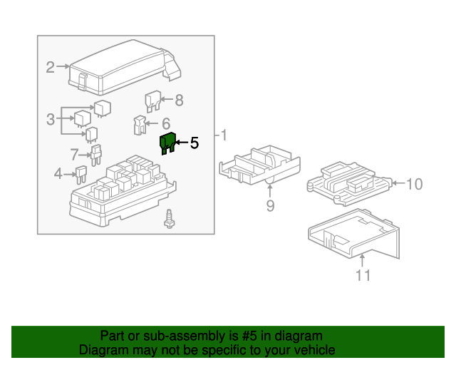 19116359 GM Maxi Fuse | GM Parts Store