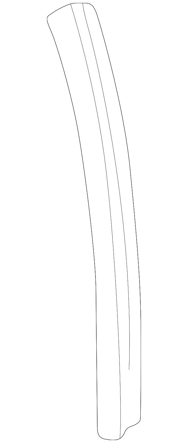 1998-2002 Subaru Forester Drip Weather-Strip Retainer - Driver's Side ...