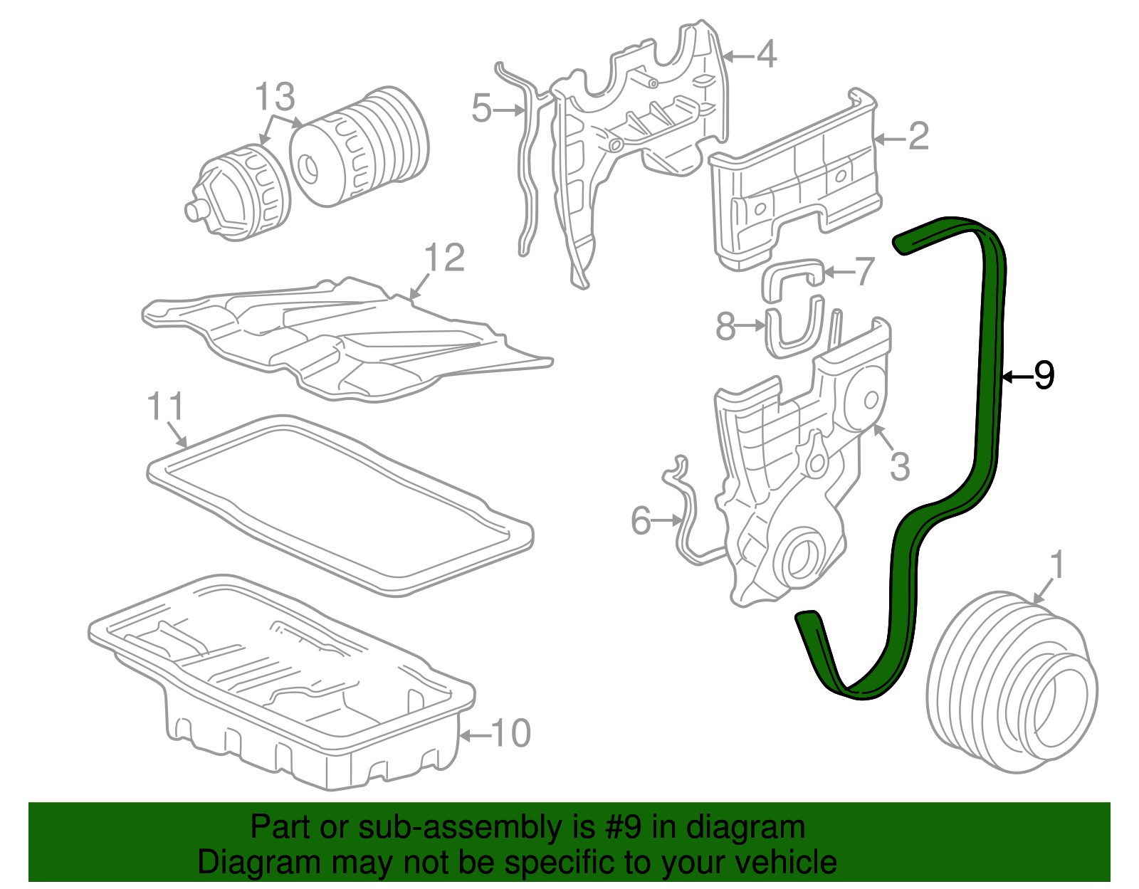 14400-P7J-004 - Timing Belt 1997-2001 Honda CR-V | Honda Parts Online