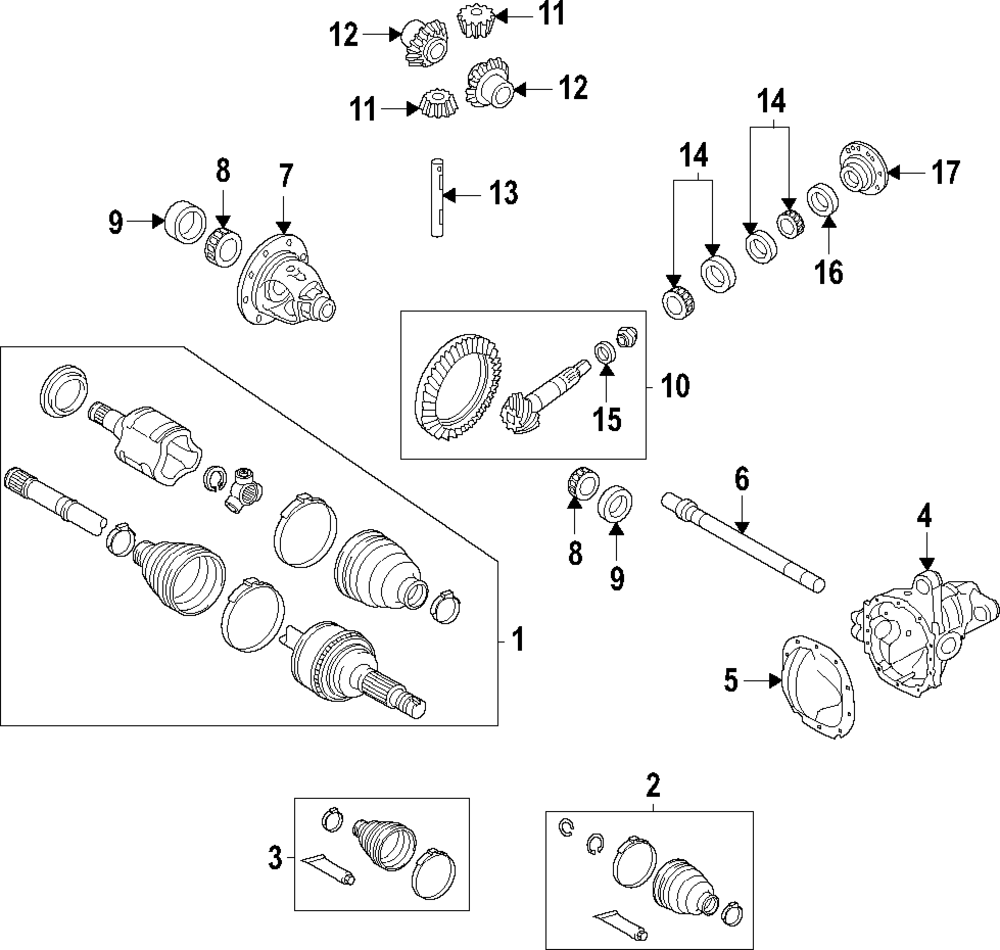 2018-2024 Ford | Companion Flange | JL3Z-4851-A | Walls' Ford Parts