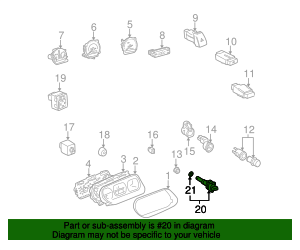 1993-2015 Toyota Vehicle Speed Sensor 89413-08020 | OEM Parts Online