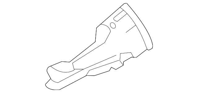 2020-2022 Cadillac Passenger Side Floor Front Air Outlet Duct 84002334 ...